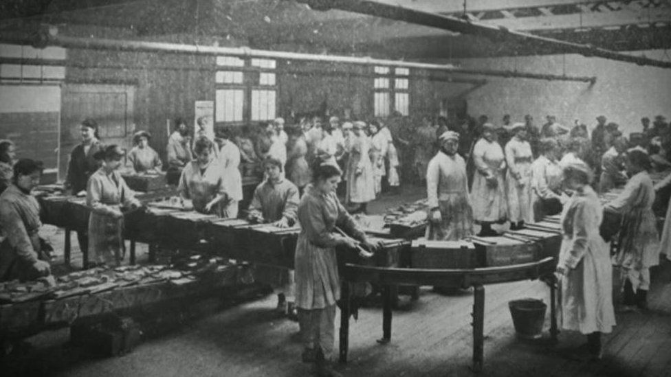 Barnbow munitions blast factory site given heritage status - BBC News