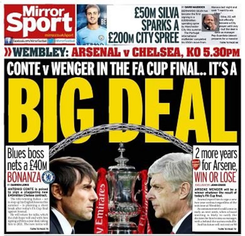 Football transfer gossip: Wenger, Conte, Walker, Mendy, Ranieri, Keita ...