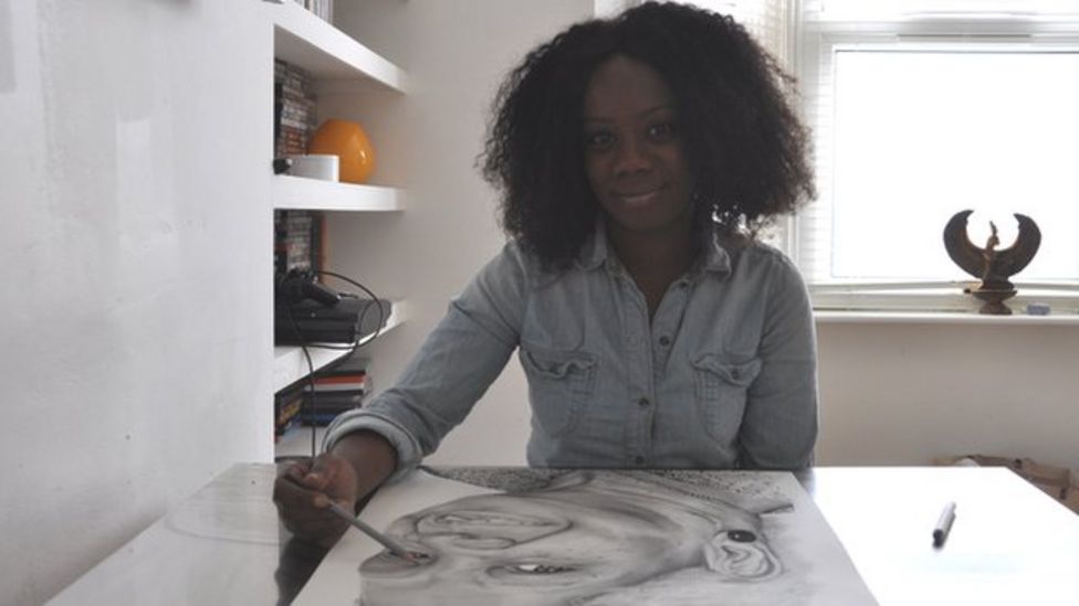 Seven Saints of St Pauls: Murals honour black Bristolians - BBC News