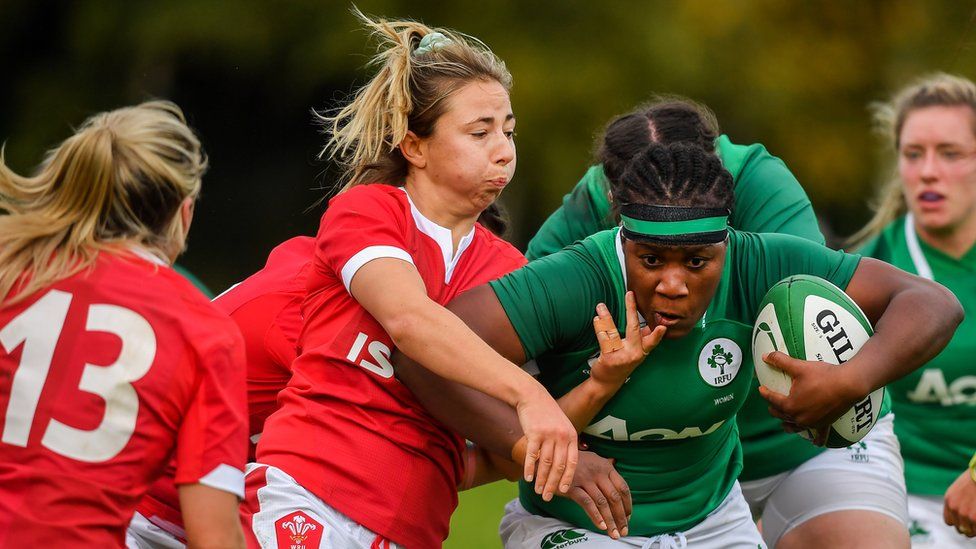 Rygbi merched: Iwerddon 13-15 Cymru - BBC Cymru Fyw