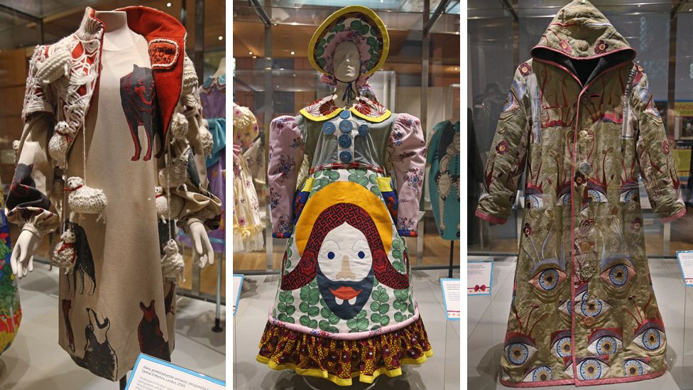 Grayson Perry's dresses really are works of art in new exhibition - BBC ...