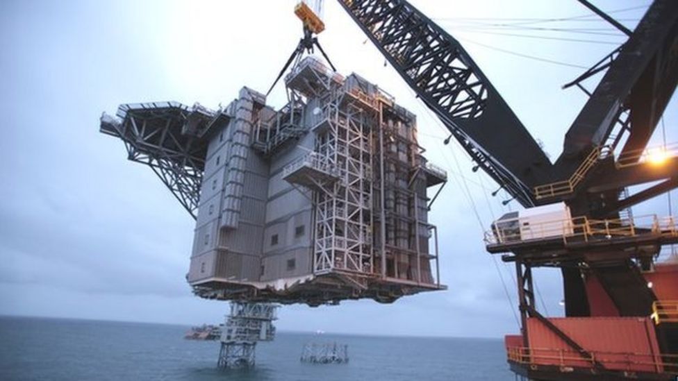 Oil flows from BP Clair Ridge development off Shetland - BBC News