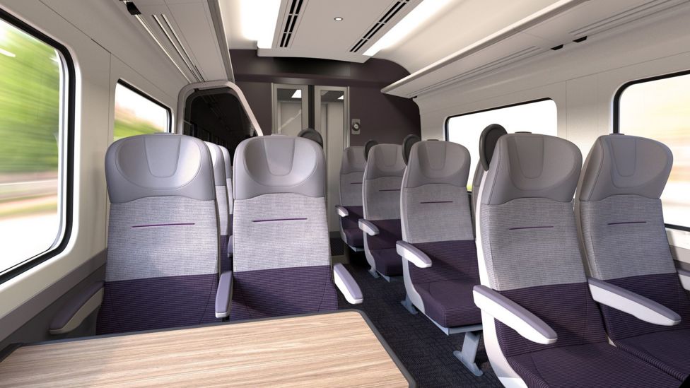First look at East Midlands Railway train refurbishment plans - BBC News