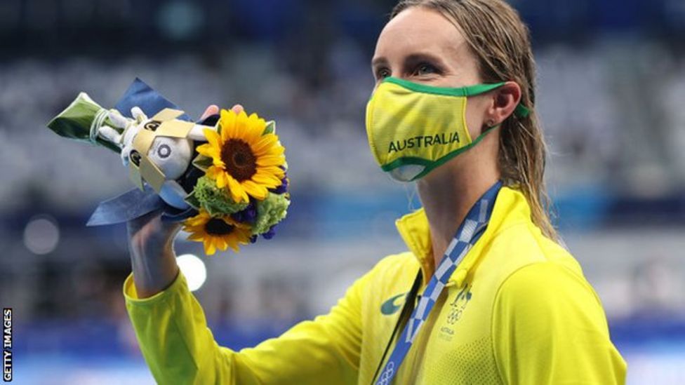 Tokyo Olympics: Emma McKeon & Caeleb Dressel win more golds - BBC Sport
