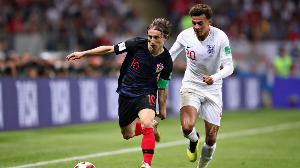 World Cup semi-final: England lose 2-1 to Croatia in extra time - BBC Sport