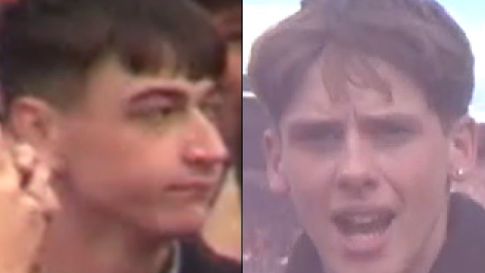 Exeter football violence: Pictures released of suspects - BBC News