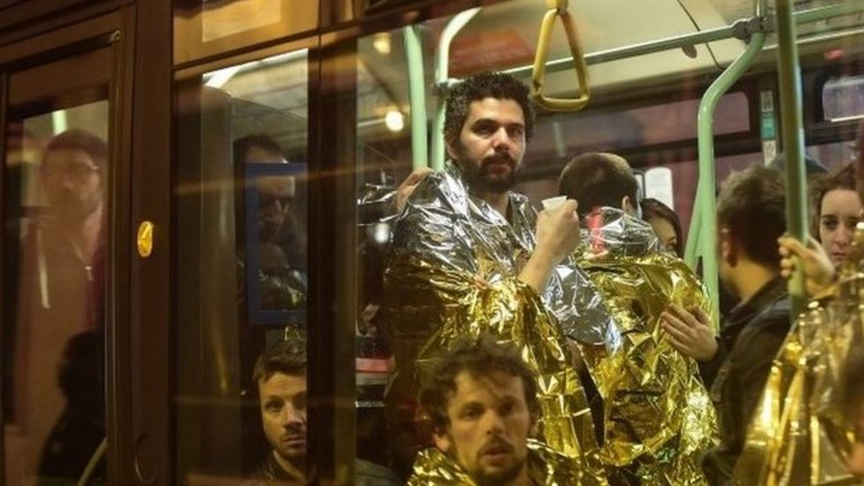 Paris shootings and explosions: In pictures - BBC News