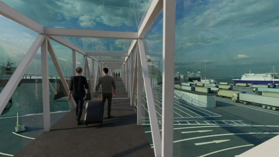 Portsmouth Port set for £90m upgrade over 20 years - BBC News