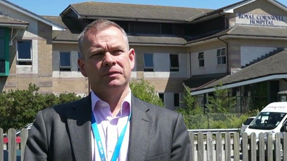 Cornwall hospitals interim chief executive stands down - BBC News