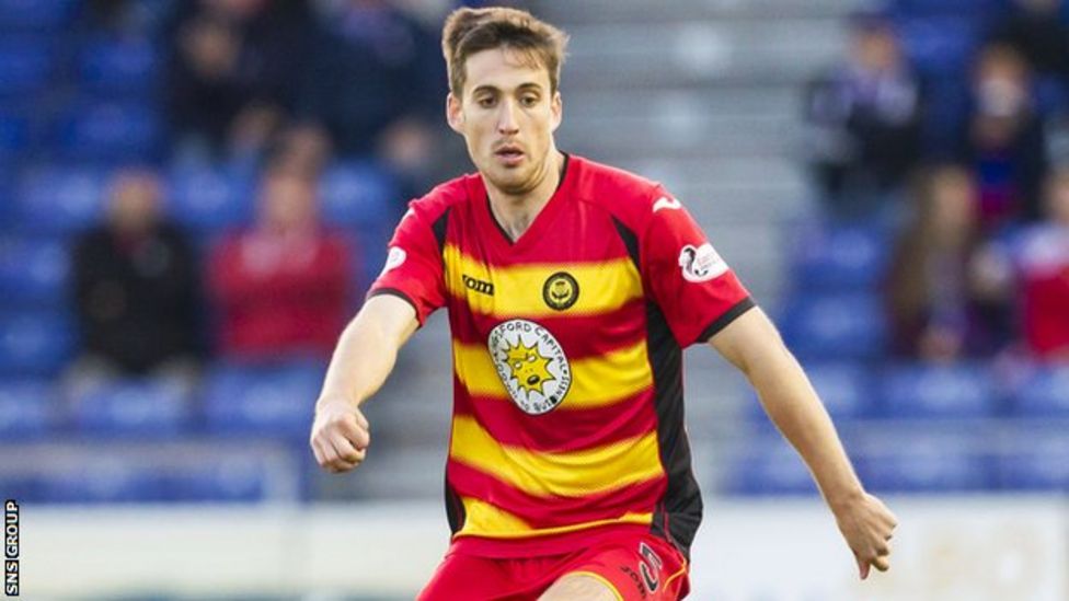 Partick Thistle: Callum Booth to stay on for another season - BBC Sport