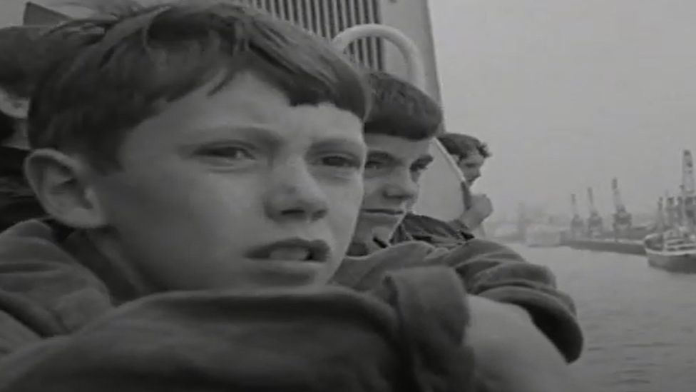 The Troubles: When Belfast children fled the city - BBC News