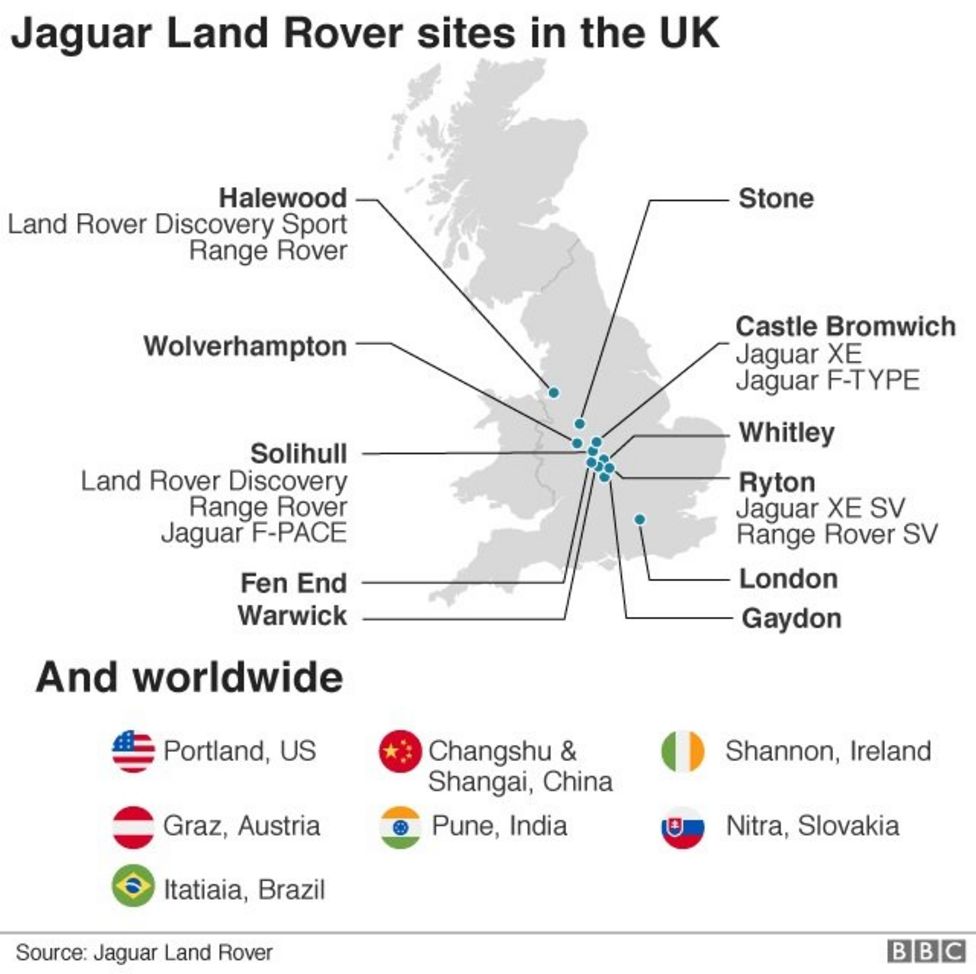 Jaguar Land Rover confirms 4,500 job cuts - BBC News