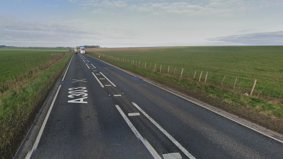 Man caught driving at 124mph on A303 in Wiltshire fined and ...