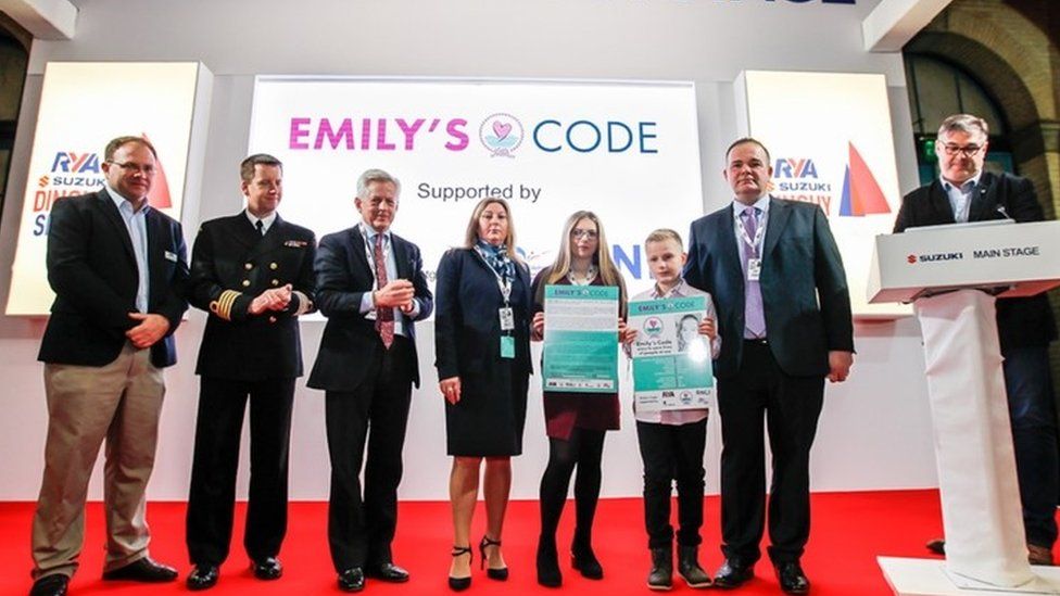 Safety code after Emily Gardner drowned under speedboat - BBC News