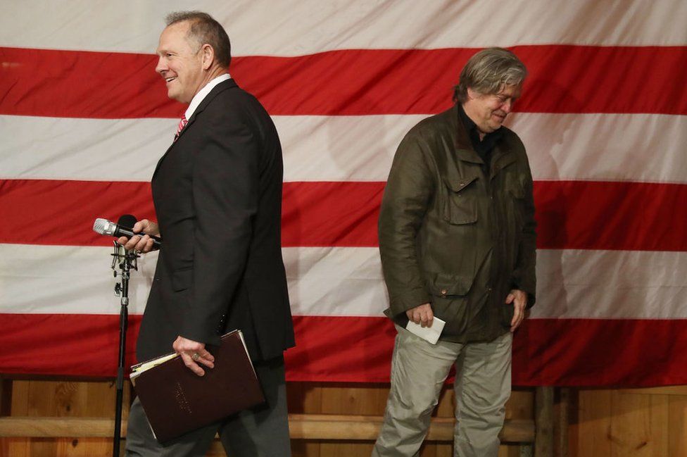 Steve Bannon: Republican knives out for ex-Trump aide - BBC News