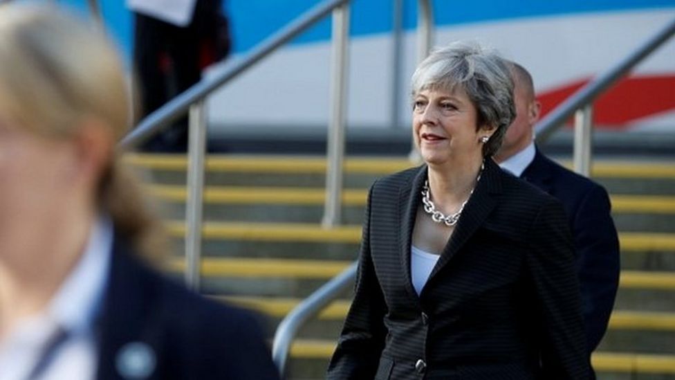 Theresa May's nightmare speech - BBC News