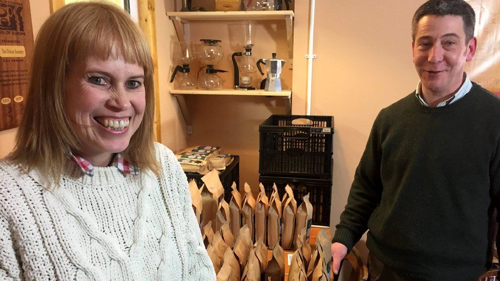 Orkney gets first coffee roastery - BBC News