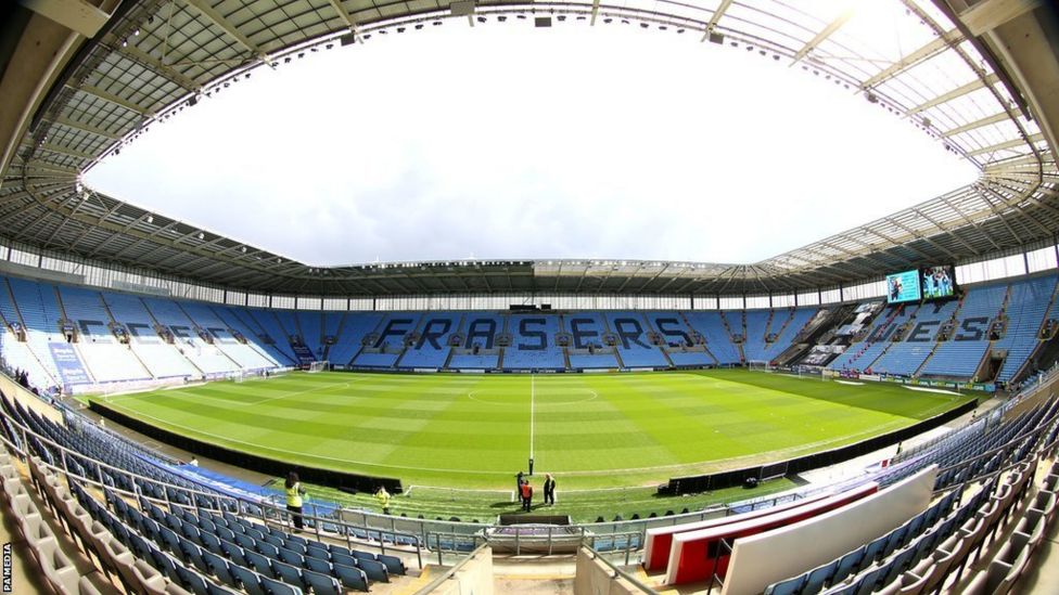 Coventry City: Sky Blues explore safe standing option at CBS Arena ...