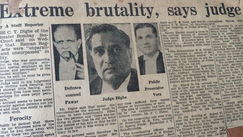 Raman Raghav: When India's 'Jack the Ripper' terrorised Mumbai - BBC News