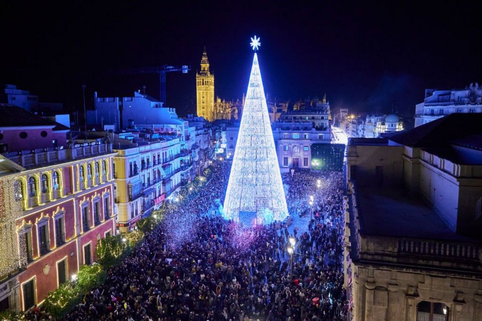 Amazing Christmas trees around the world! - BBC Newsround