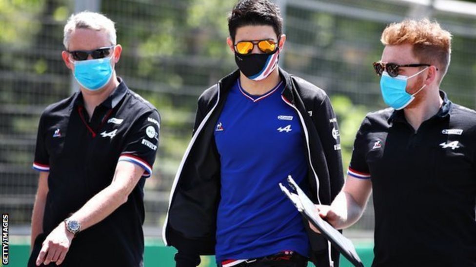 Esteban Ocon: French driver signs new Alpine contract until 2024 - BBC ...