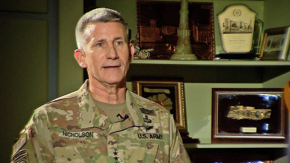 Up close and personal with the biggest drone squadron ever - BBC News