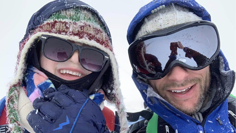 Six-year-old Oscar has just one mountain left to climb for his epic ...