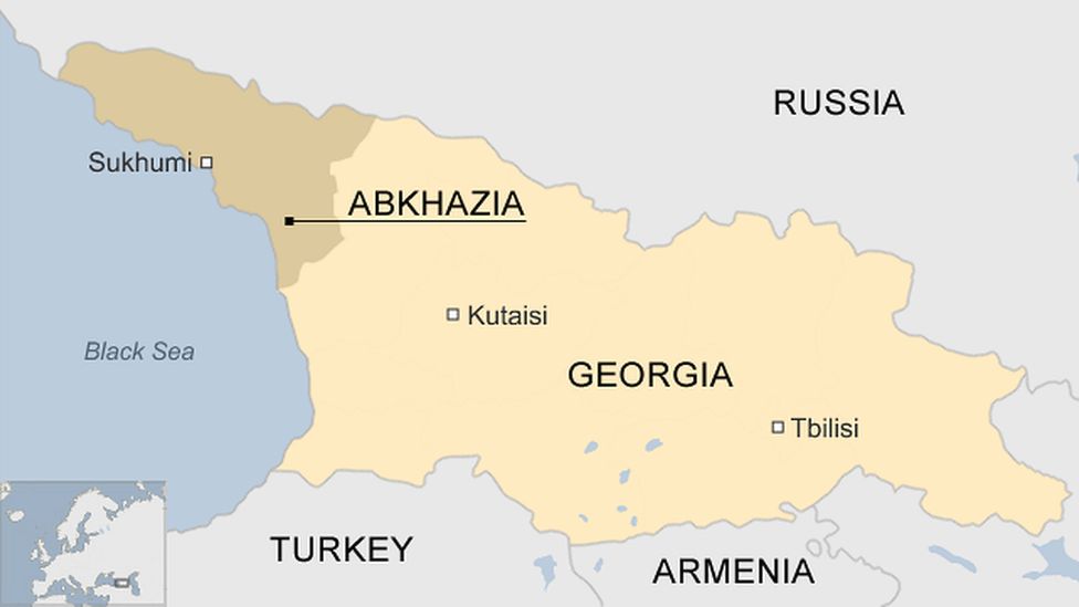 Sochi games: Georgia protests as Russia expands border zone - BBC News