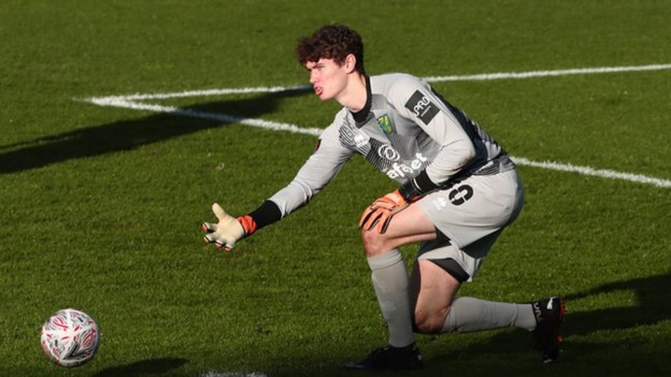Dan Barden: Norwich keeper, 20, diagnosed with testicular cancer - BBC ...