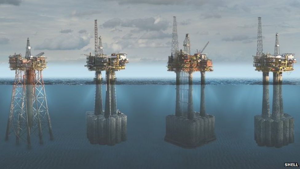 Gearing up for the big lift in the North Sea - BBC News