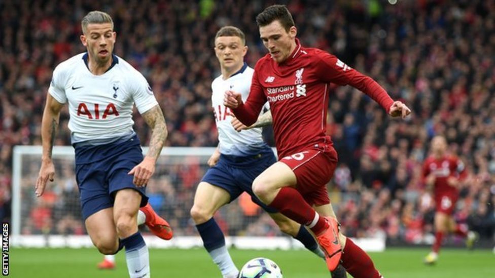 Liverpool 2-1 Tottenham Hotspur: Firmino header helps Reds reclaim top ...