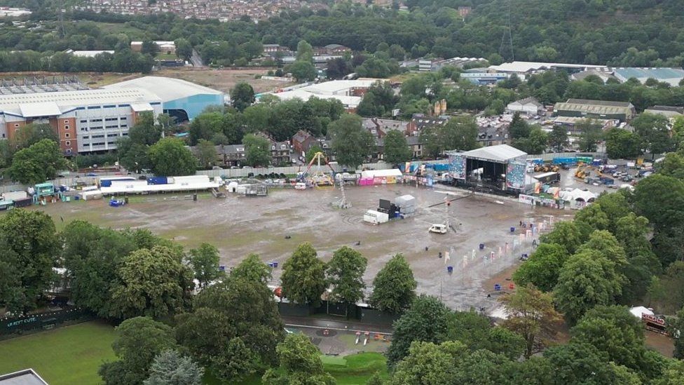 Tramlines: Extreme weather to be considered in plans for future events ...