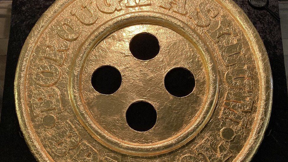 Luke Jerram creates giant chocolate button for Bristol charter ...