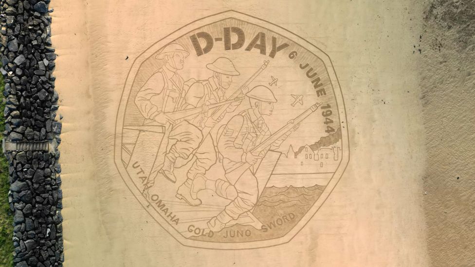 D-Day: New coin marks 80 years since 1944 landings - BBC News
