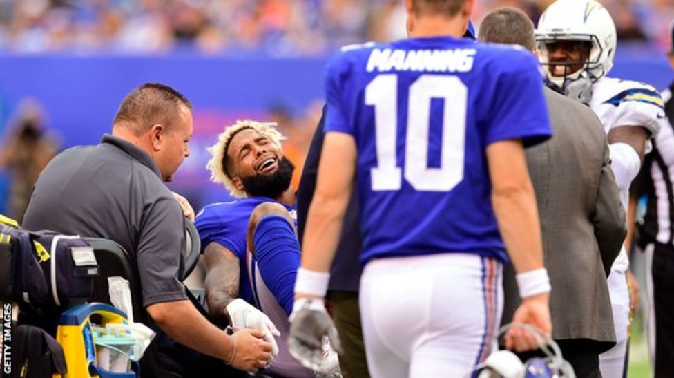 Odell Beckham Jr: New York Giants wide receiver out for season - BBC Sport