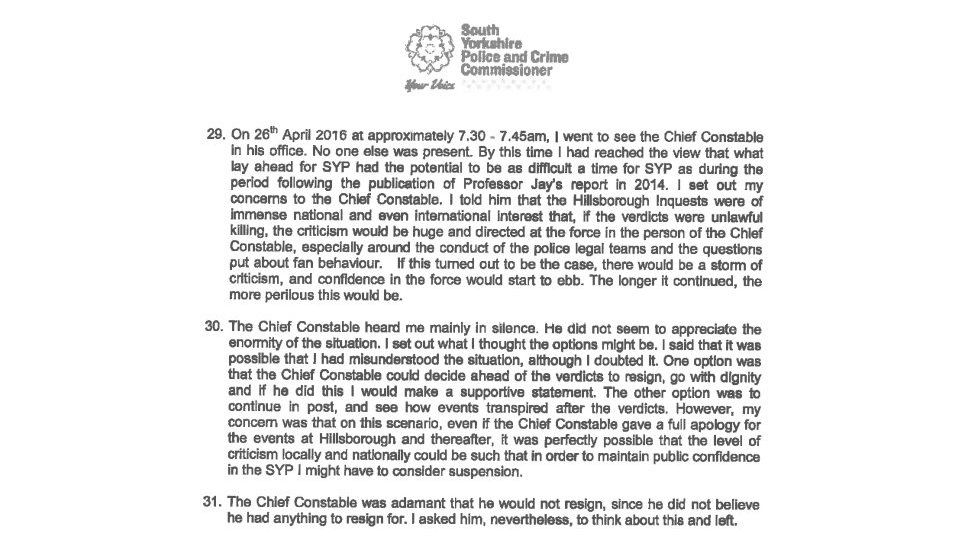 The David Crompton letters: What they tell us - BBC News