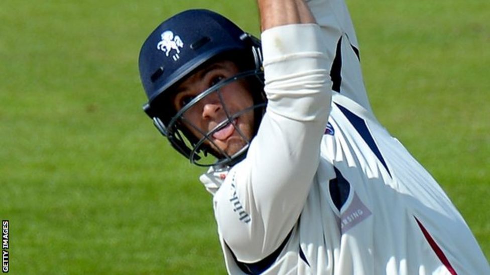 County Championship: Sean Dickson scores maiden double century for Kent ...