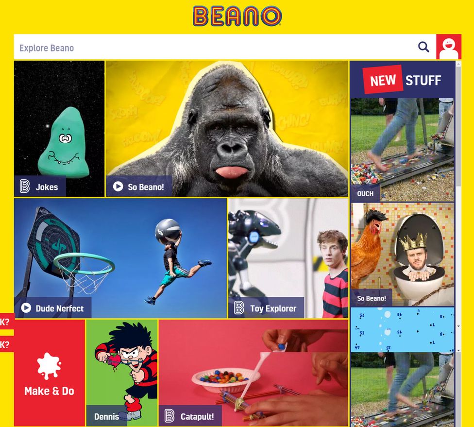 Beano launches first digital stream - BBC News