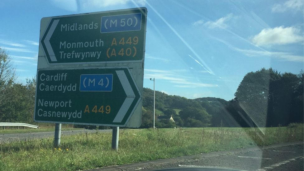 Welsh translation error directs drivers to 'town egg gas' - BBC News