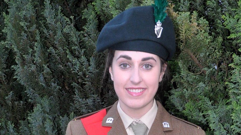 Cadet joins Queen's birthday celebration - BBC News