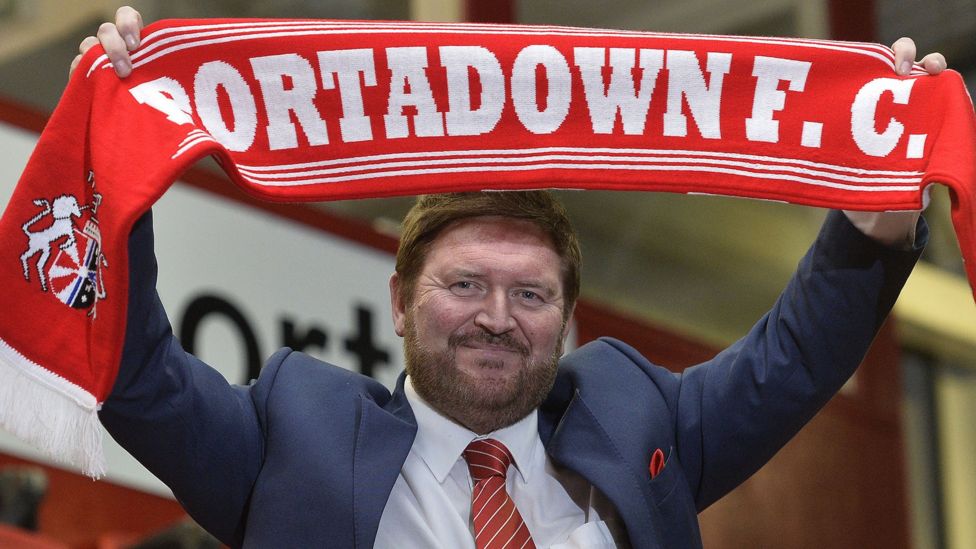 Currie says Portadown's relegation is sad night for Irish League - BBC ...