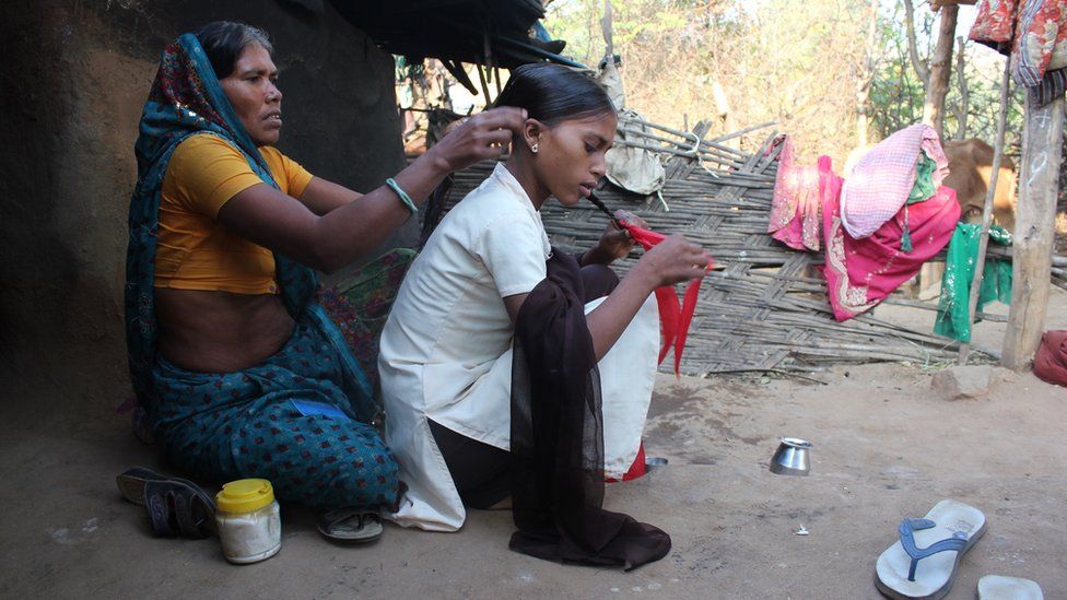 A day in the life of children in Bakhel - BBC News