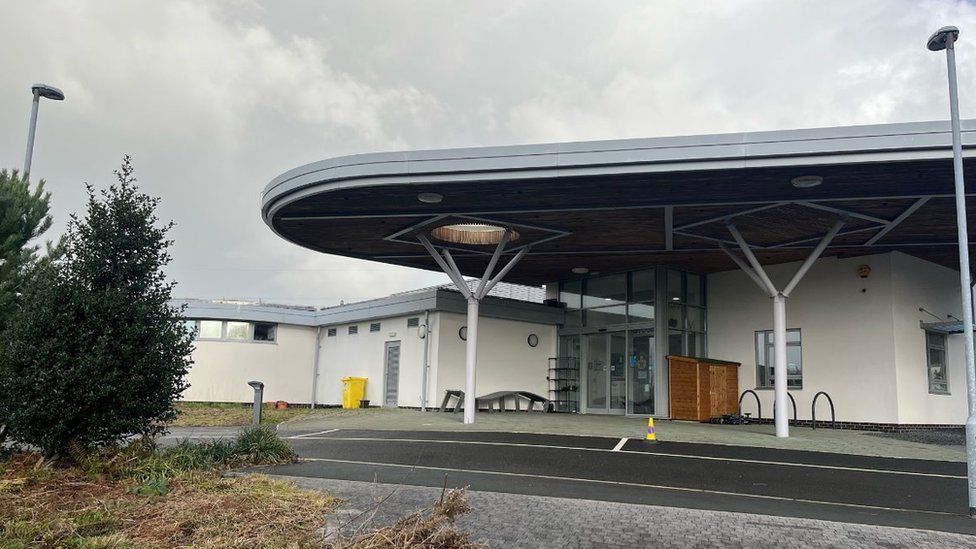 Disgyblion Ysgol Hafod Lon 'mor falch i fod yma' - BBC Cymru Fyw