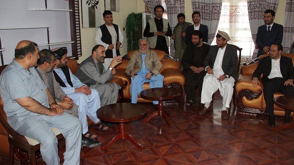 Why Afghan ex-mujahideen united after US raid - BBC News