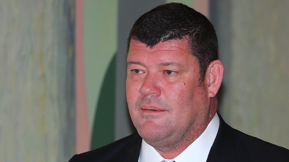 James Packer: Billionaire quits Crown Resorts over mental health - BBC News