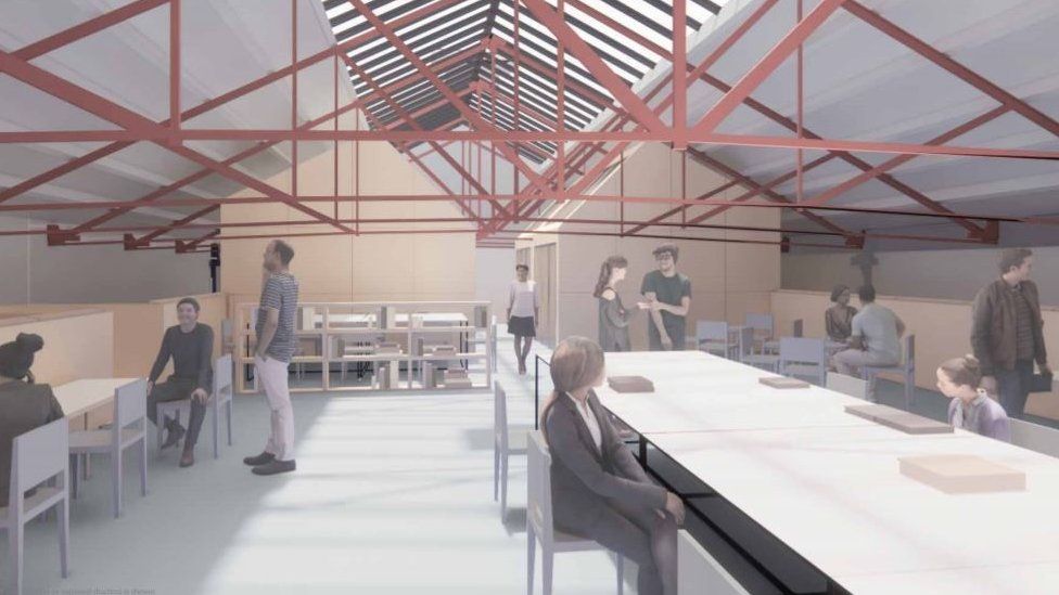 Historic Swindon buildings to become innovation centre - BBC News