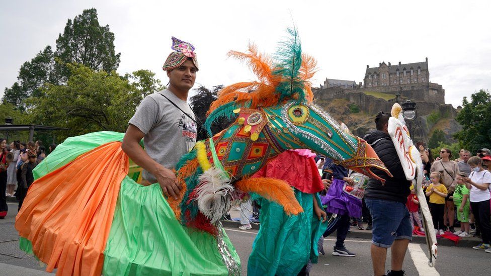 In pictures: Edinburgh Festival Carnival fills streets with colour ...