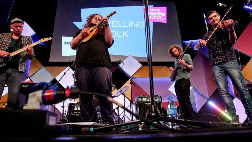 Trad and folk band line-up for Inverness' The Gathering - BBC News