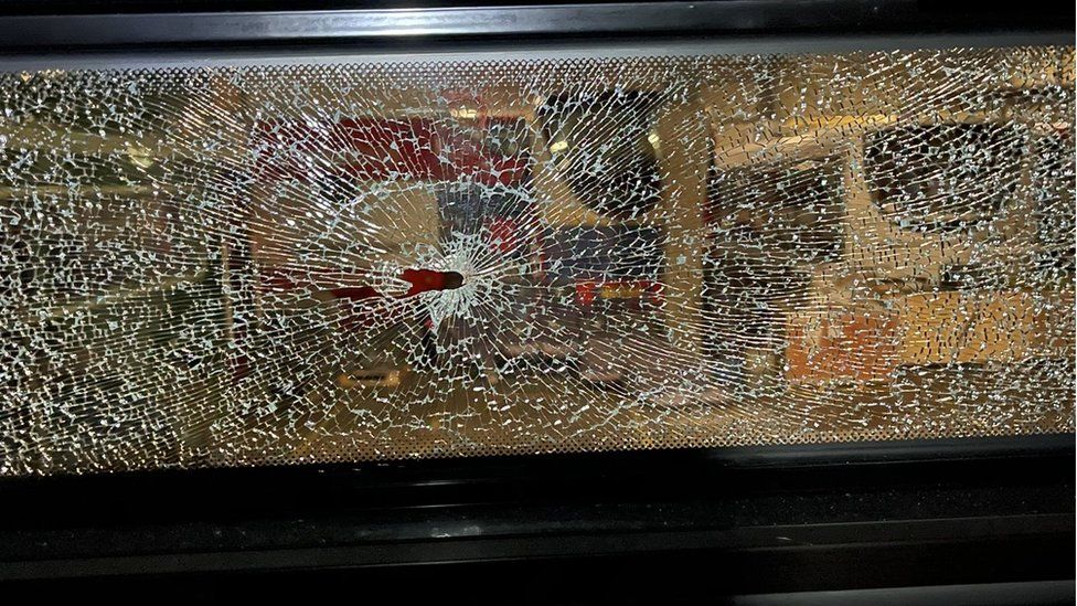 Chadwell St Mary: Bus windows shot at while in service, company says ...