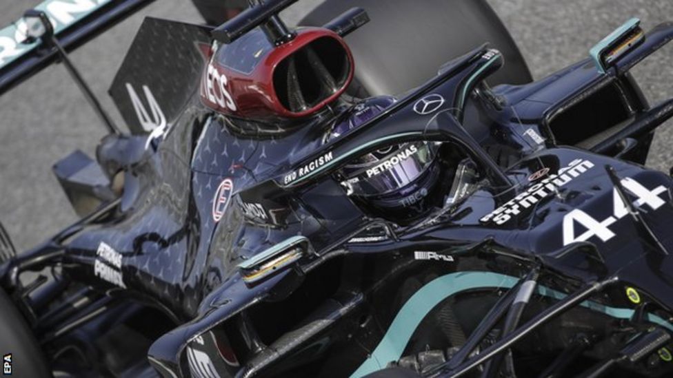 Italian GP: Lewis Hamilton fastest in second practice at Monza - BBC Sport